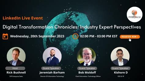 How Digital Transformation Can Boost Your Business Pronixinc Sangita