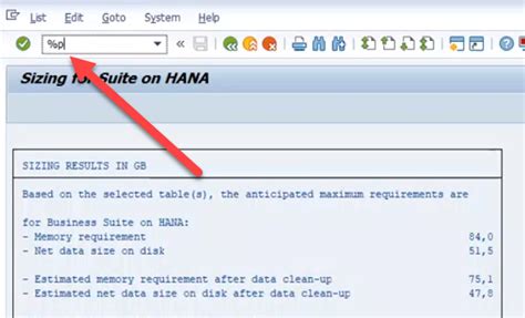 How To Install Run The ABAP On HANA Sizing Repor SAP Community