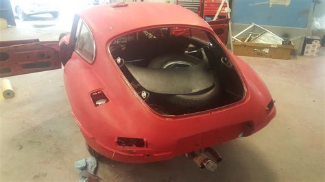 Jaguar E Type Tormey Crash Repairs