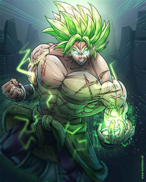 Artstation Broly Dbs Fanart Ph