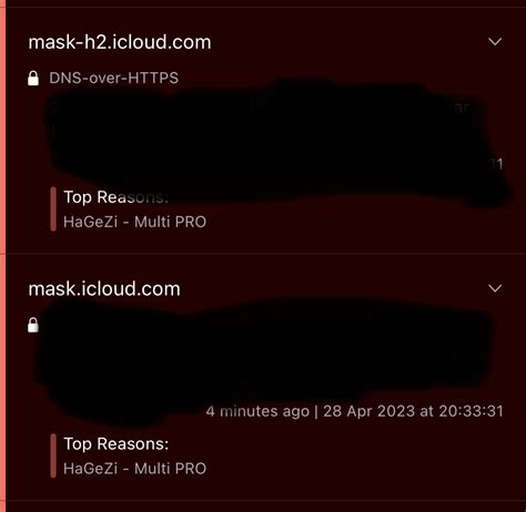 Allow Icloud Private Relay · Issue 983 · Hagezidns Blocklists · Github