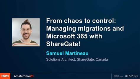 From Chaos To Control Managing Migrations And Microsoft 365 With