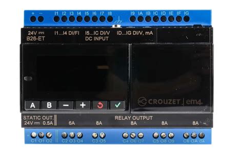 Crouzet Crouzet Em Series PLC CPU PWM Relay Output Digital Analogue
