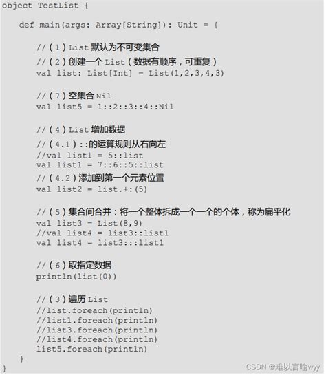 Scala集合scala 集合 Csdn博客