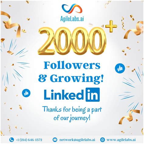 agilelabsai 2000followers aiinnovation growingtogether thankyou