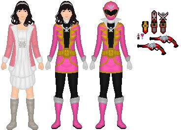 Ahim de Famille, Gokai Pink by Taiko554 on DeviantArt