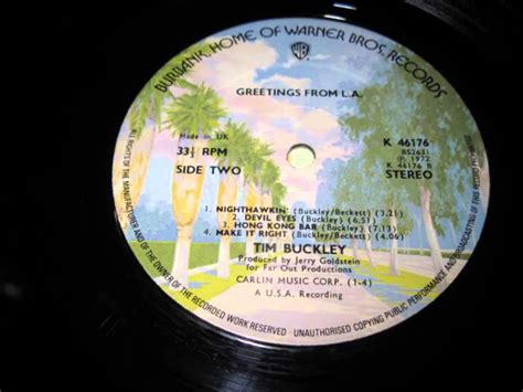 Tim Buckley Greetings From La Full Album Youtube