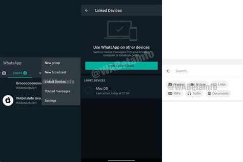 Major Whatsapp Updates Show Up On Android Beta Linked Devices