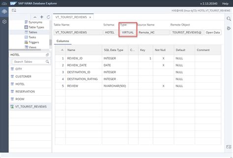 Access Remote Sources With Sap Hana Database Explorer Sap Tutorials
