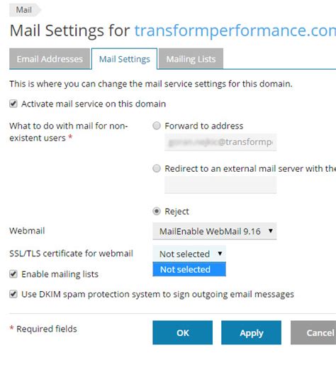 Issue Cannot Connect To Smtp On Plesk For Windows With Ssl Or Tls
