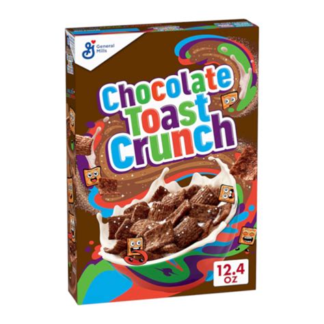 Chocolate Toast Crunch Cereal 124oz 351g 12ct