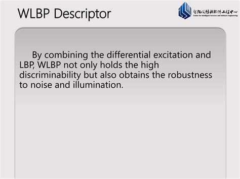 Ppt Wlbp Weber Local Binary Pattern For Local Image Description