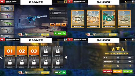 design the eye catching ui ux for your game by qadeersheikh fiverr