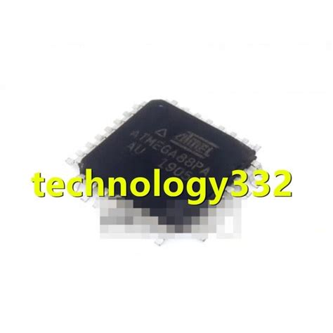 5pc New Atmega48pa Au 20au V 10au A Pv Atmega88a 48a Pa Aur Qfp32 Yt Ebay