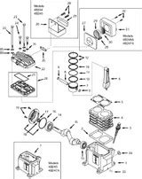 Speedaire Air Compressor Pump Parts Master Tool Repair