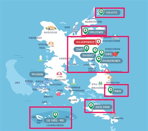 여수 가볼곳 Best15 필수 가족여행코스 10경 관광지 올바른 정보