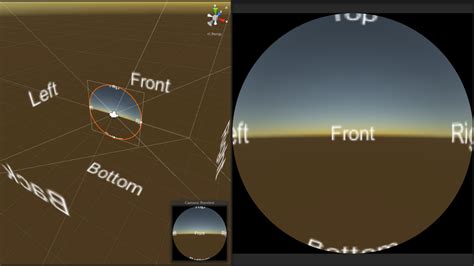 Github Xjine Unity Domemastercamera Domemastercamera Makes Domemaster Image With Smallest
