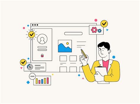 Premium Vector Usability Testing Hand Drawn Vector Illustration For Ui Ux