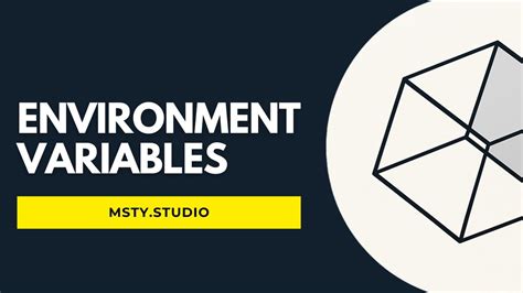 Managing Environment Variables Youtube
