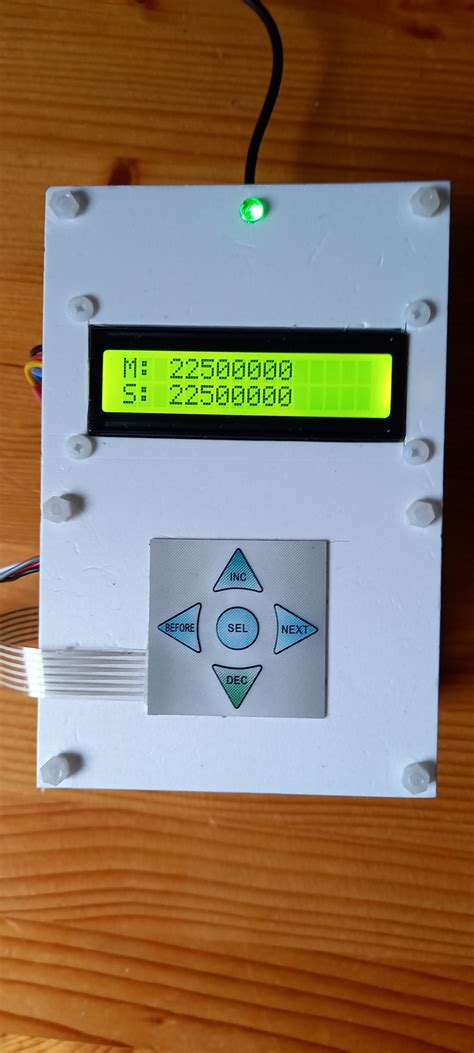 Gallery AD9851 With Frequency Correction Hackaday Io