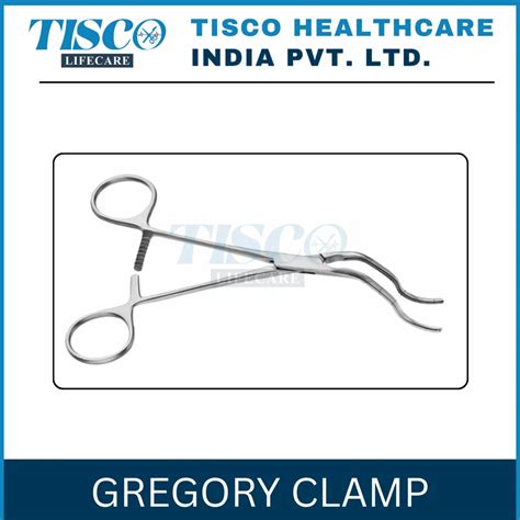 Tisco Lifecare Gregory Clamp At ₹ 2450piece Surgical Instrument In