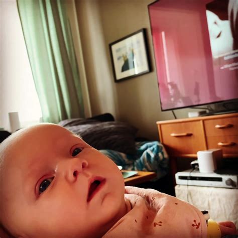 After Crying A Lot Today Juno Finally Relaxes To The Innocence Mission ♥️ By The Olive Shoots