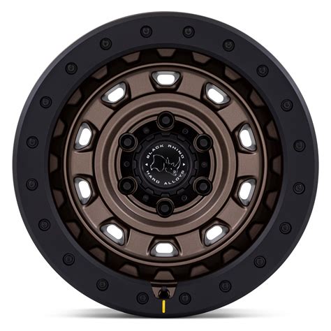 Black Rhino® Br023 Xplorer Wheels Burnt Bronze With Matte Black Lip Rims
