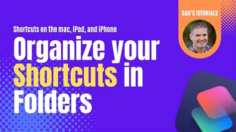 Organizing Shortcuts by Folder or Type on the Mac, iPad, and iPhone ...