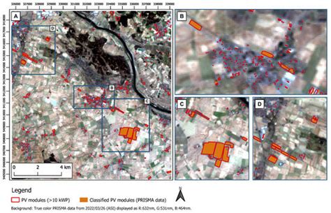 Detection Of Solar Photovoltaic Power Plants Using Satellite And Airborne Hyperspectral Imaging