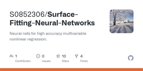 Github S0852306surface Fitting Neural Networks Neural Nets For High Accuracy Multivariable