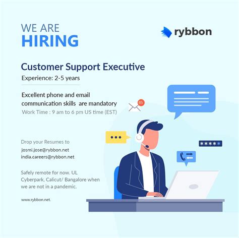 josmi jose on linkedin hiring rybbon customersupportpepresentative