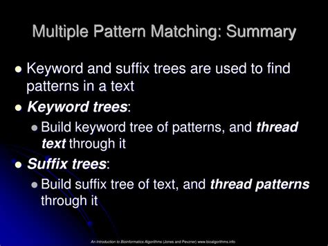 Ppt Combinatorial Pattern Matching Powerpoint Presentation Free