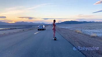 Rahyndee Desert One Wheel Cruising Naked XNXX