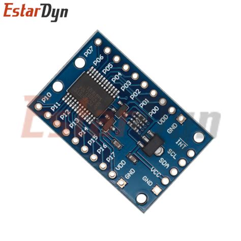 pcf8575โมดูลขยาย io พอร์ต expander board dc 2 5 5 5v i2c การควบคุมการ