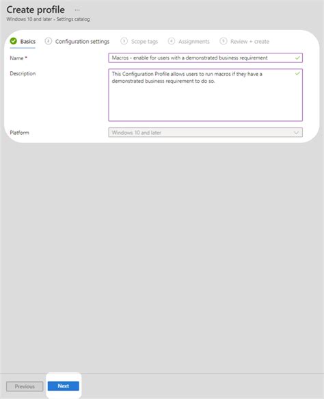 Small Business Cloud Security Guides Technical Example Configure Macro Settings Au
