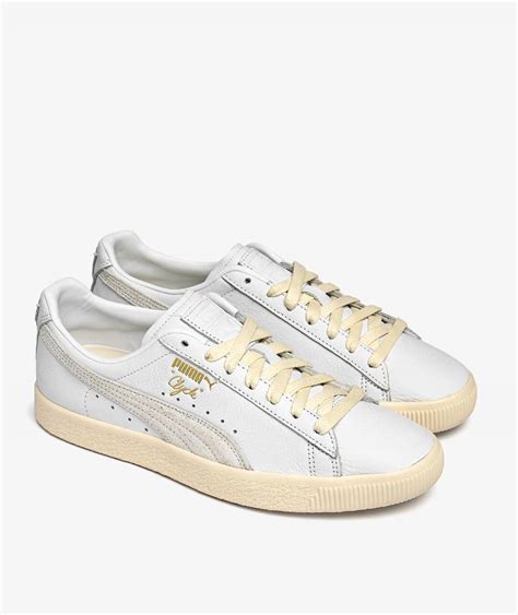 White Puma Clyde Base Svd