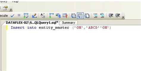Not Able To Insert The Text In Sql Query Which Has Apostrophe