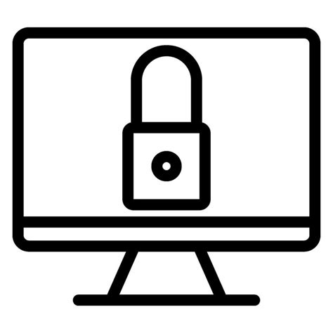 computer line icon 28641451 vector art at vecteezy