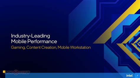 Intel Announces 11th Gen Core Tiger Lake H Mobile Processors Techpowerup