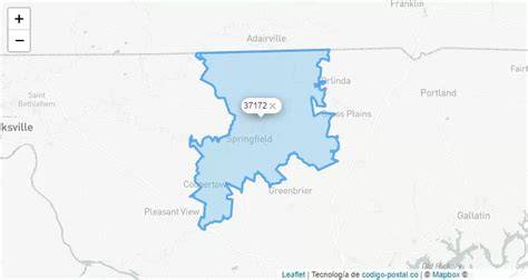 Springfield Zip Code Map