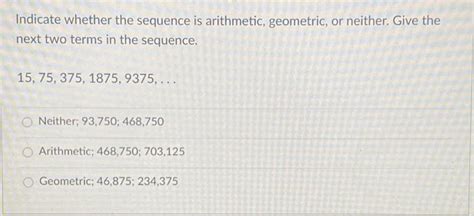 Solved Find The Number Of Terms In The Sequence Or The Sum Chegg Com