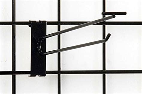 Scanner Hook Black Gridwall 10 Inch Box Of 100 Storesupplyhunter