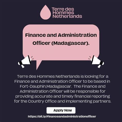 Tsinjo Rahaingoarivelo On Linkedin If You Have A Finance And Admin Background And Have Few Years