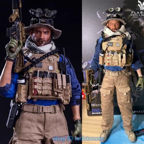 Flagset Modern Battlefield End War Ghost Price 16 Action Figure