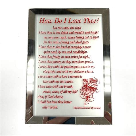 95002cf How Do I Love Thee Beveled Mirror Glass House Store