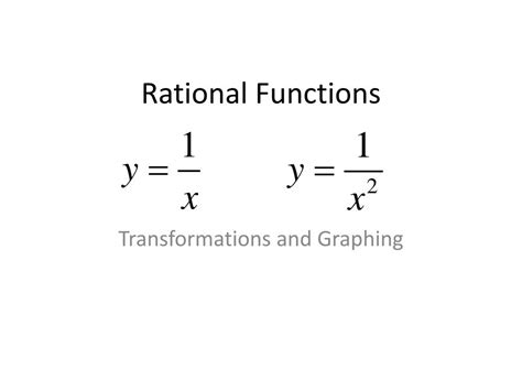PPT Rational Functions PowerPoint Presentation Free Download ID 3785740