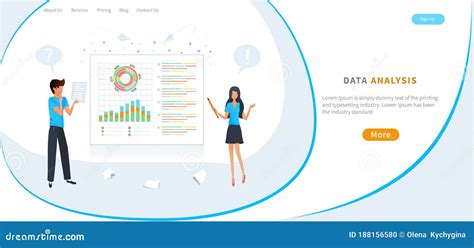 Digital Accounting Concept Based Landing Page Design With Receipt Of