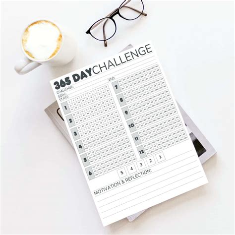 7 Day Challenge Calendar Free Printable Tracker Printables For Life