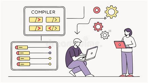 Programmer At Work Coding And Software Development Vector Design Generative Ai Stock Vector