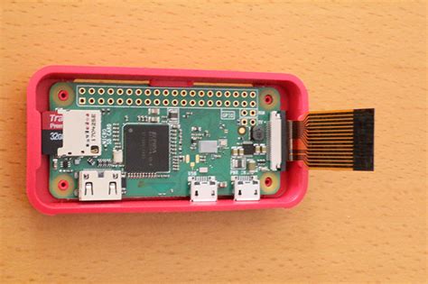 Raspberry Pi Zero Wにカメラモジュールを取り付ける コドモとアプリ